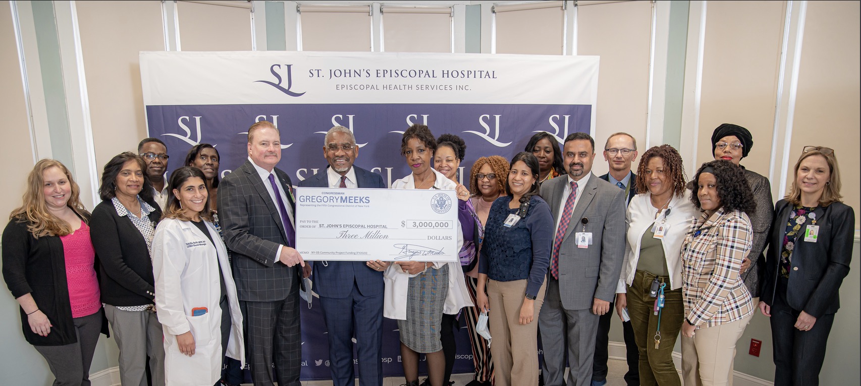 Receives 3 Million from Congressman Gregory Meeks | EHS