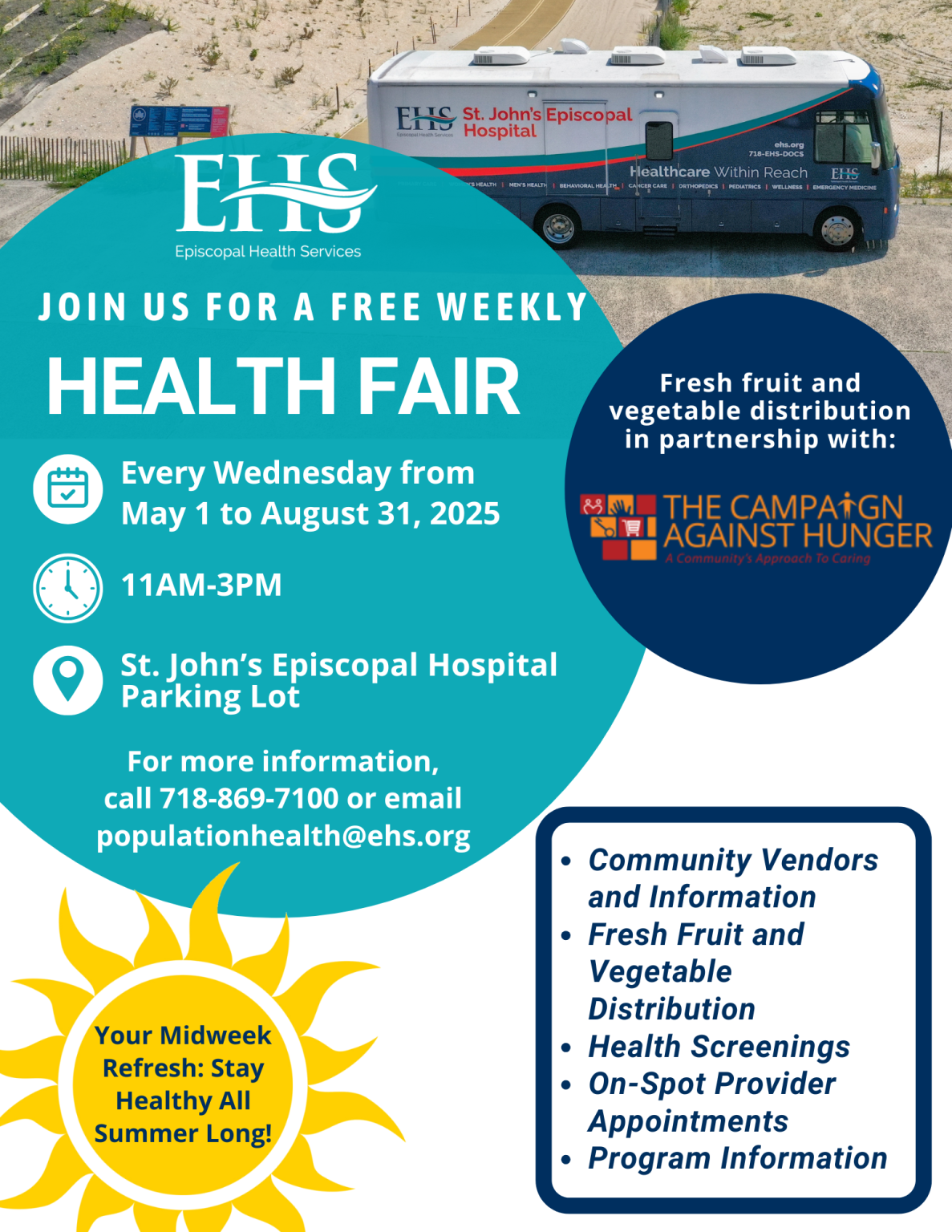 Community Health Events | Episcopal Health Services
